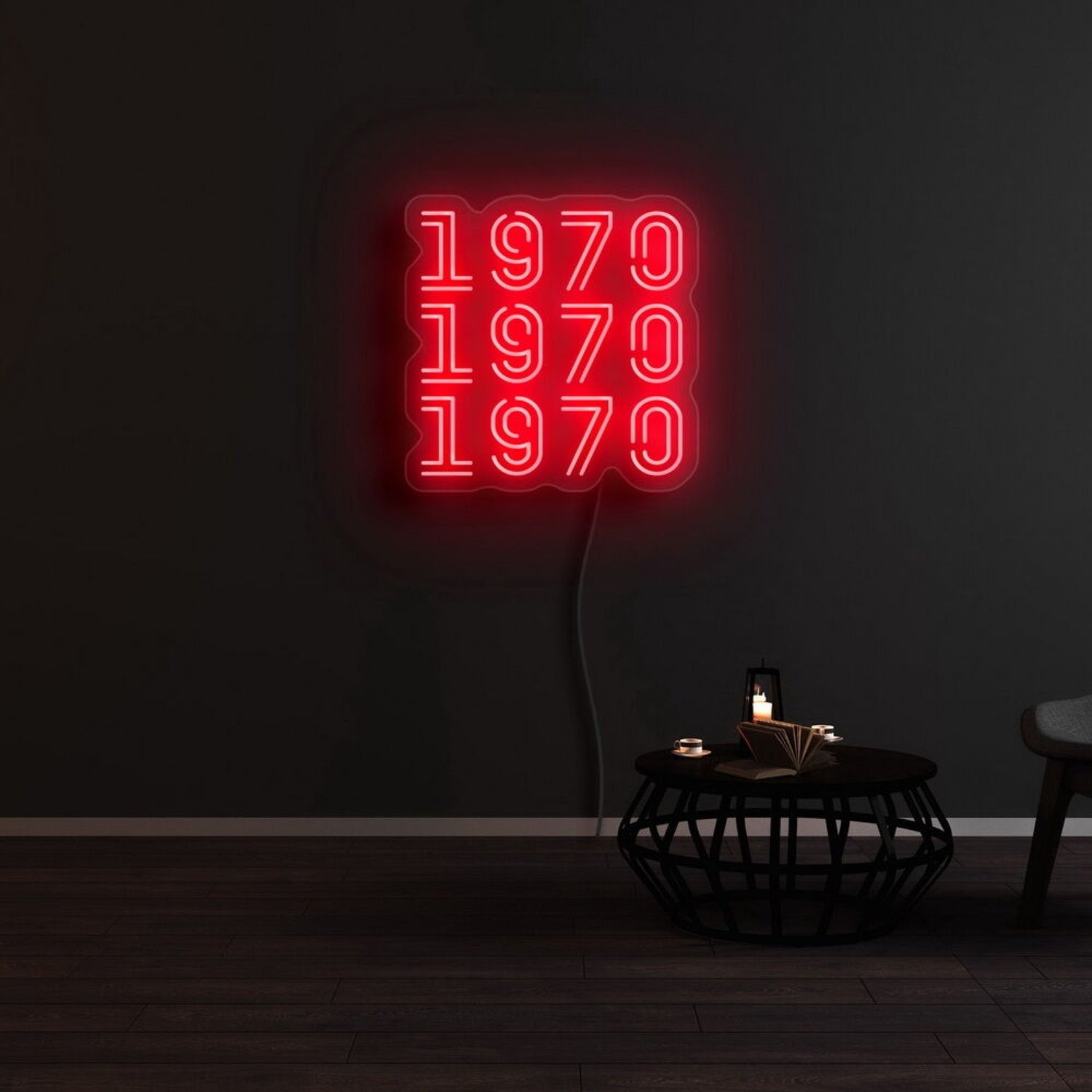 1970 1970 1970 Neon Sign - Shineneon