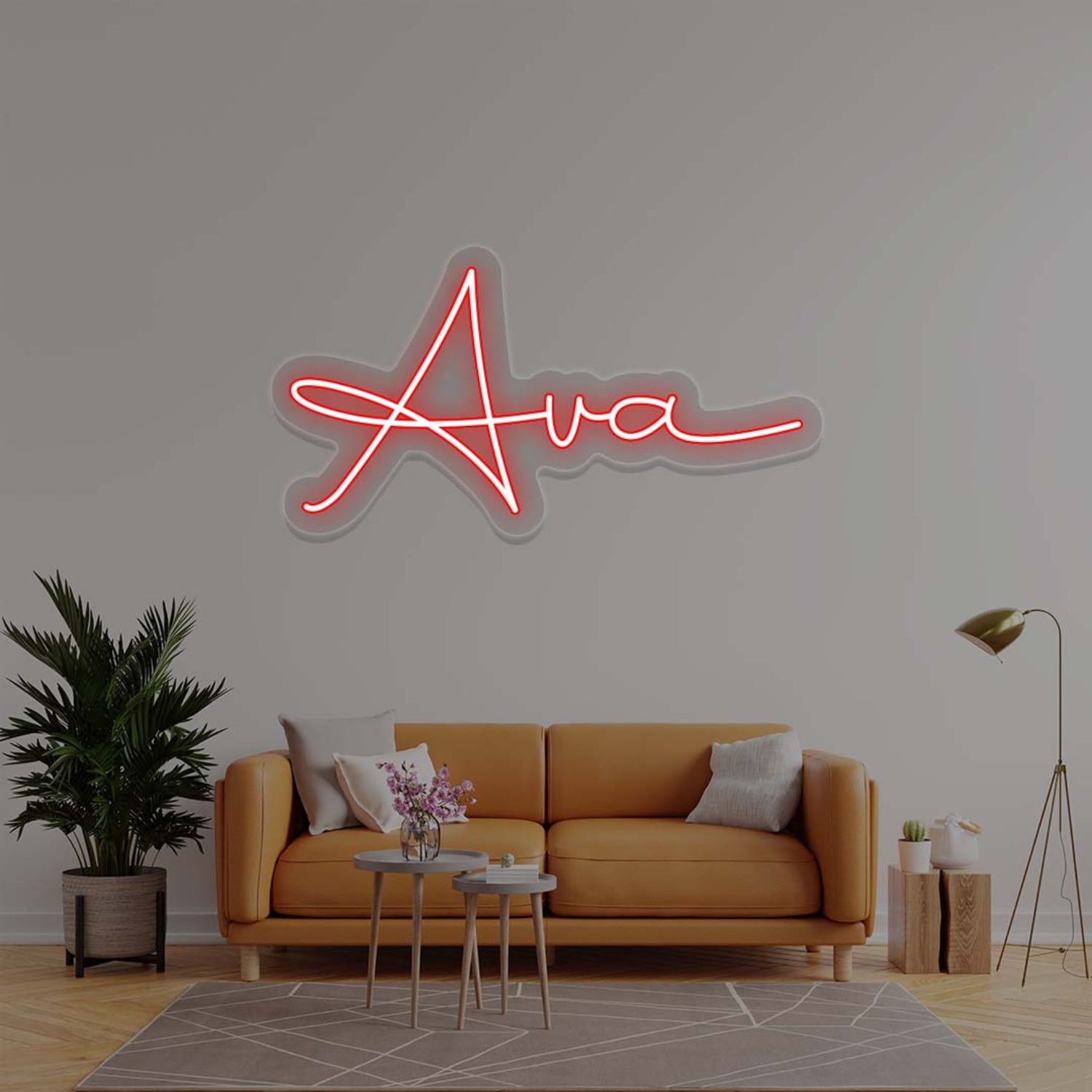 Ava Name Led Neon Sign – Shineneon
