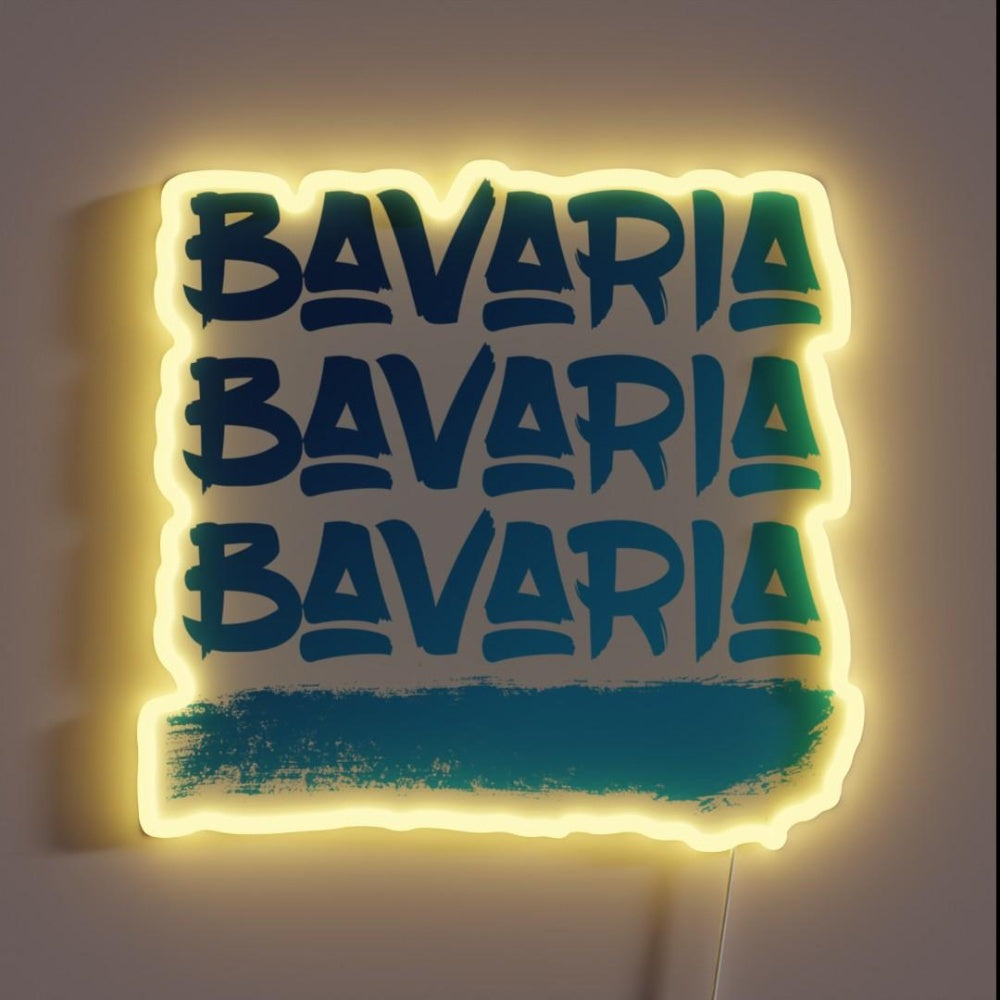 Bavaria Rgb Led Neon Sign - Shineneon