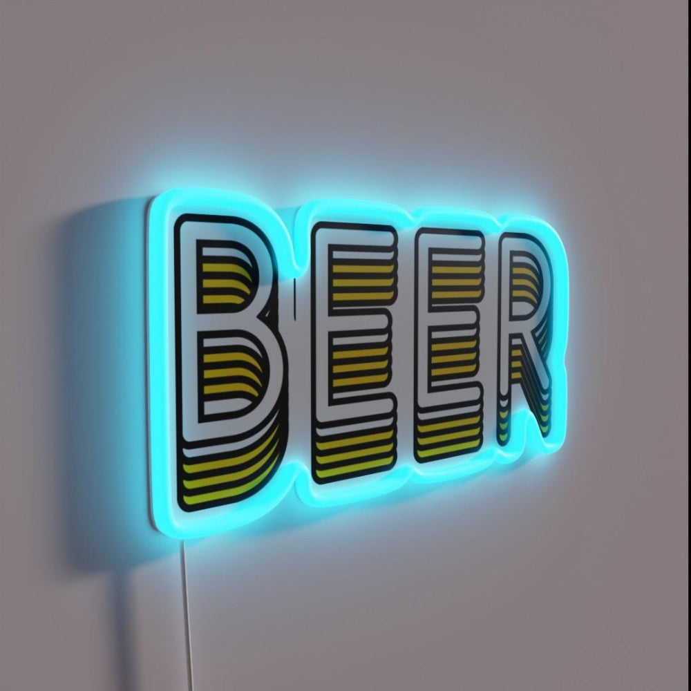 Beer Rgb Led Neon Sign Bar Creative Neon Sign - Shineneon