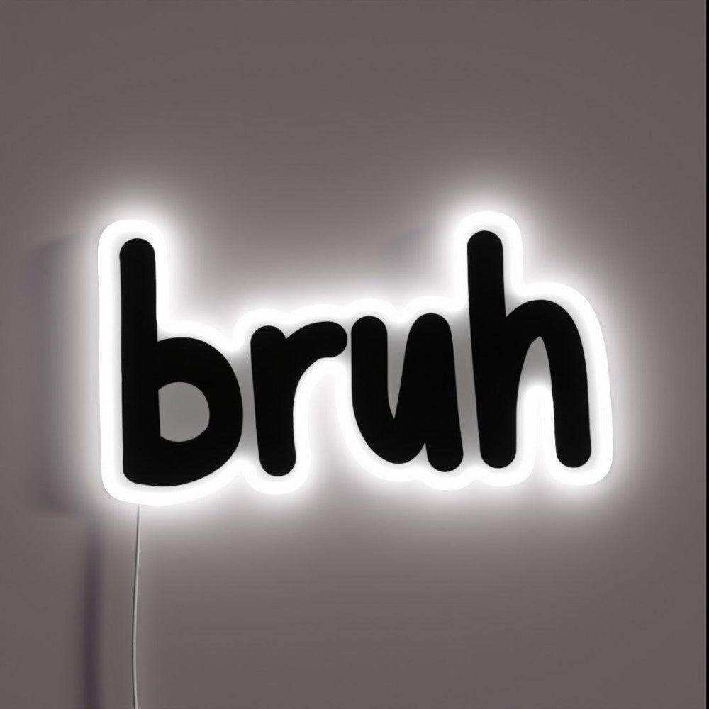 Bruh Rgb Led Neon Sign - Shineneon