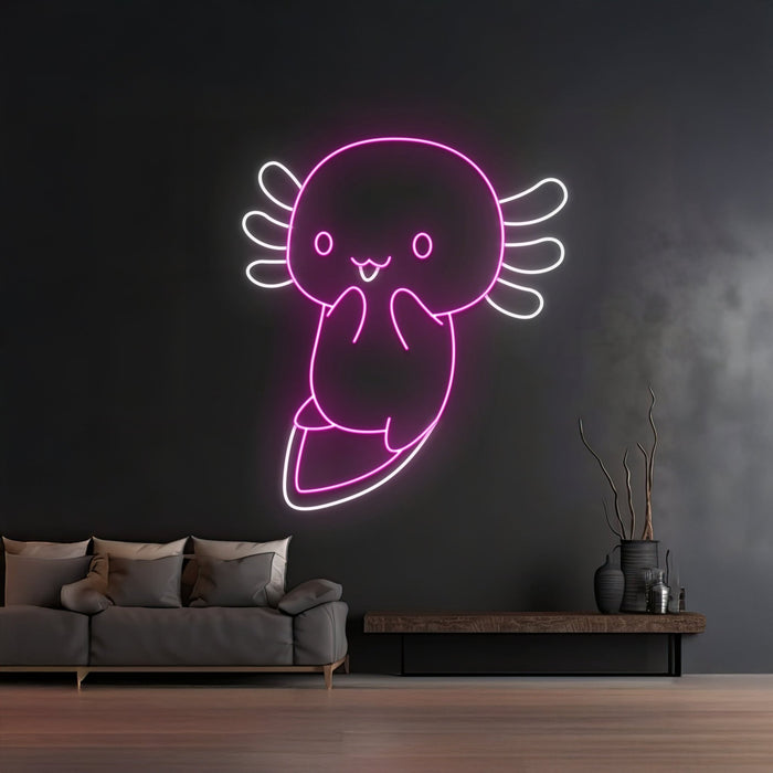 Custom Axolotl Neon Sign - Shineneon