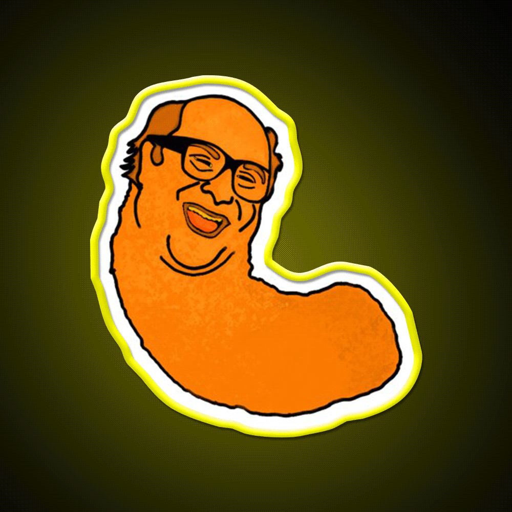 Danny Devito Cheeto Snack Food Led Neon Sign Rgb Color – Shineneon
