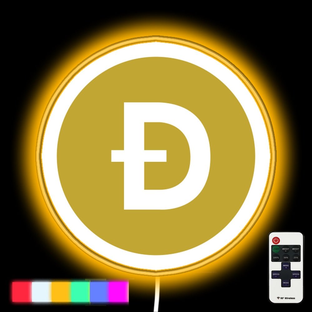 Dogecoin Currency Led Neon Sign - Shineneon