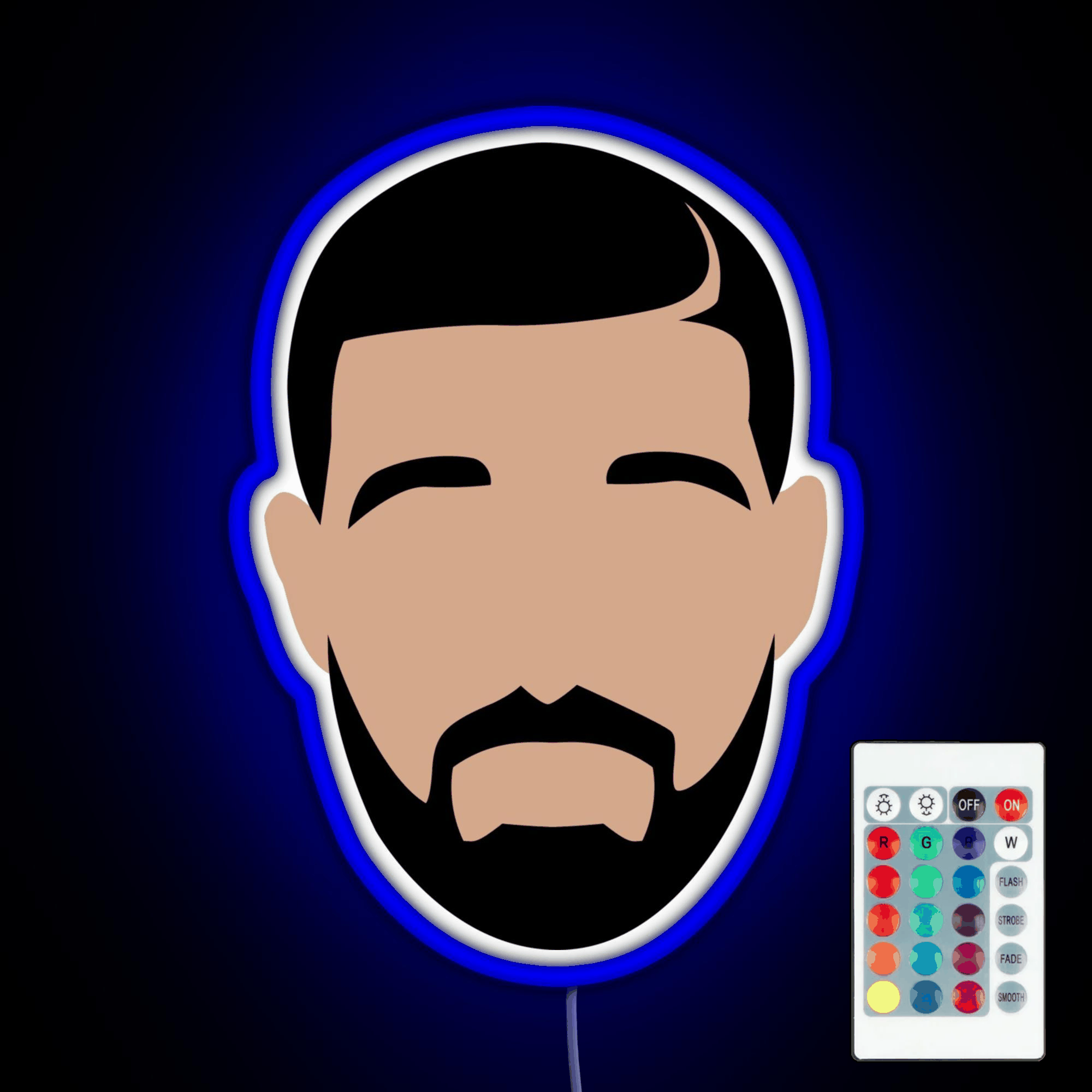 Drake Rgb Led Neon Sign Pop Wall Art - Shineneon