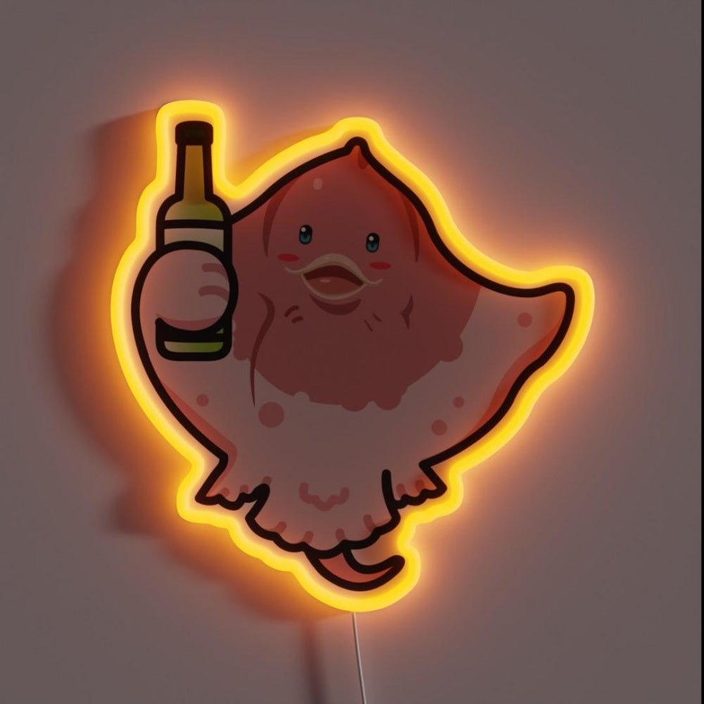 Drunken Fish 2 Rgb Led Neon Sign - Shineneon