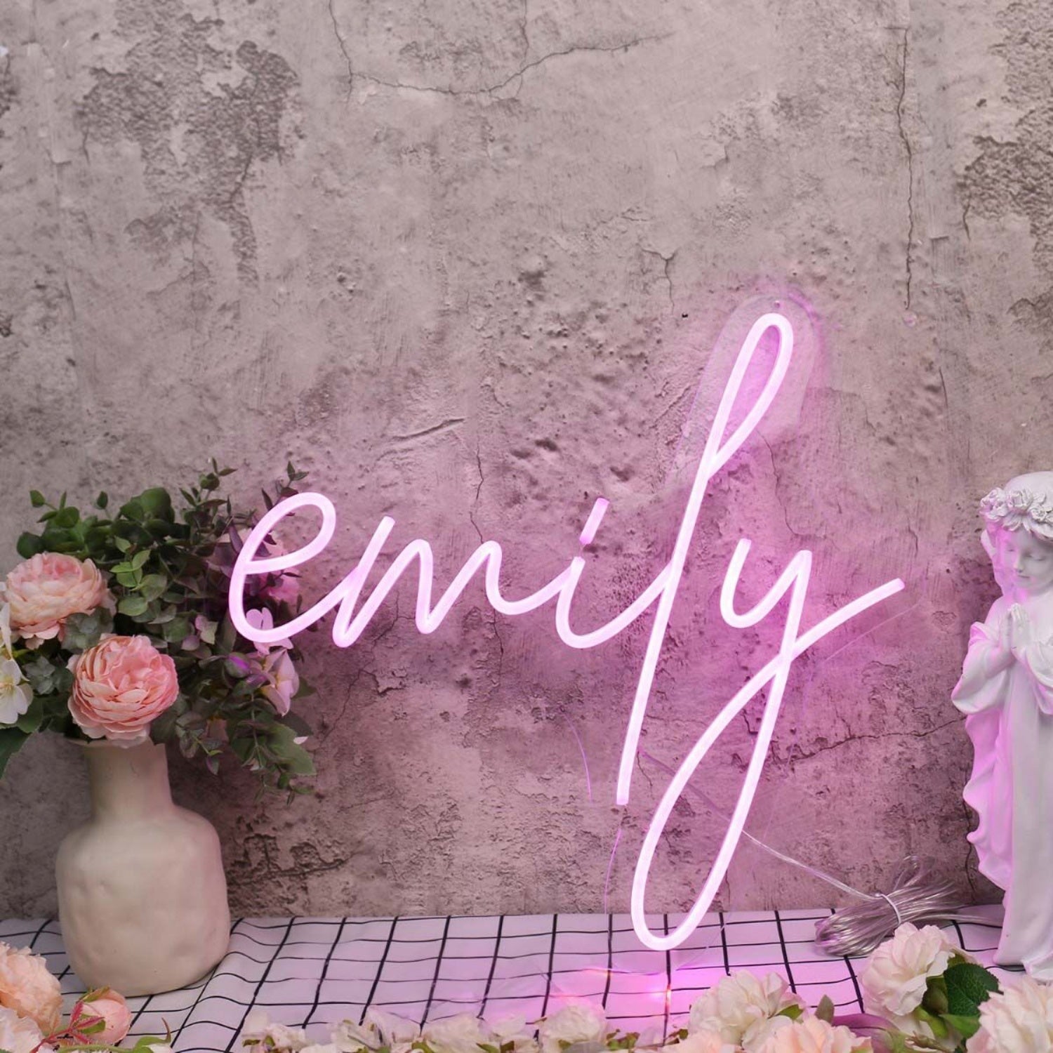 Emily Pink Led Neon Sign Wall Art - Shineneon