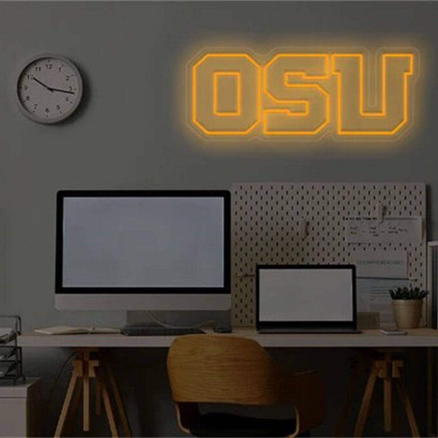 Game Room Bar Dorm Osu Logo Led Neon Sign - Shineneon