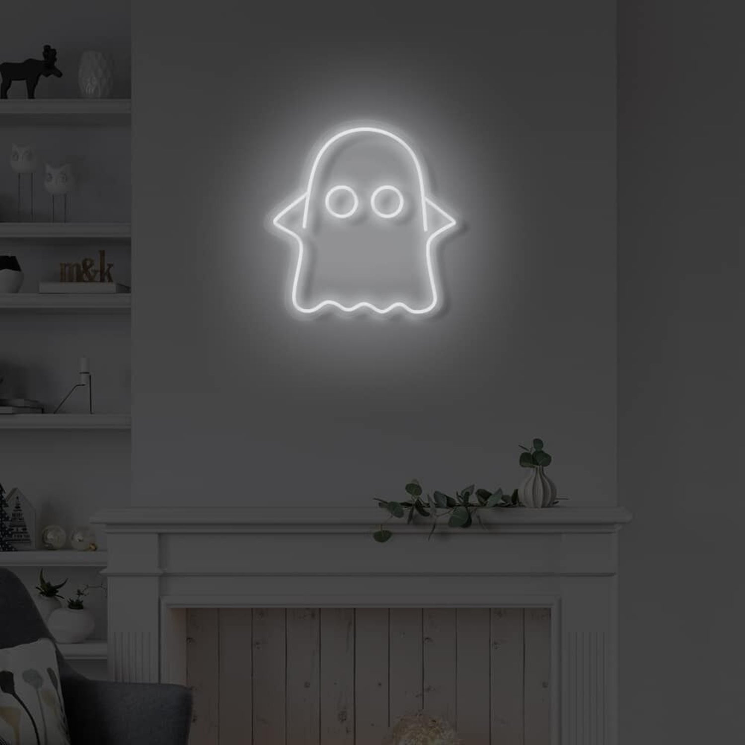 Ghostly Boo Led Neon Sign - Shineneon