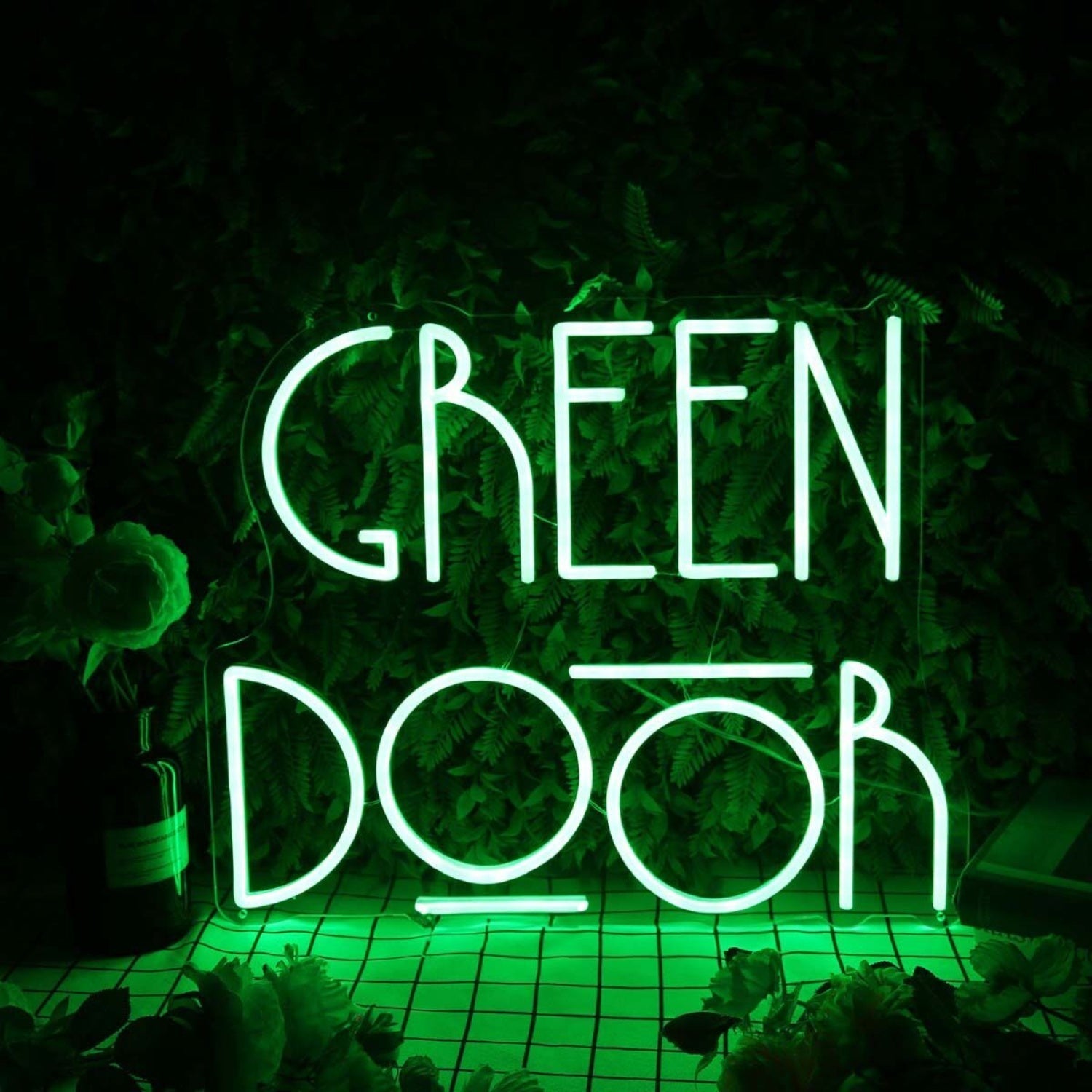 Green Door Led Neon Sign - Shineneon