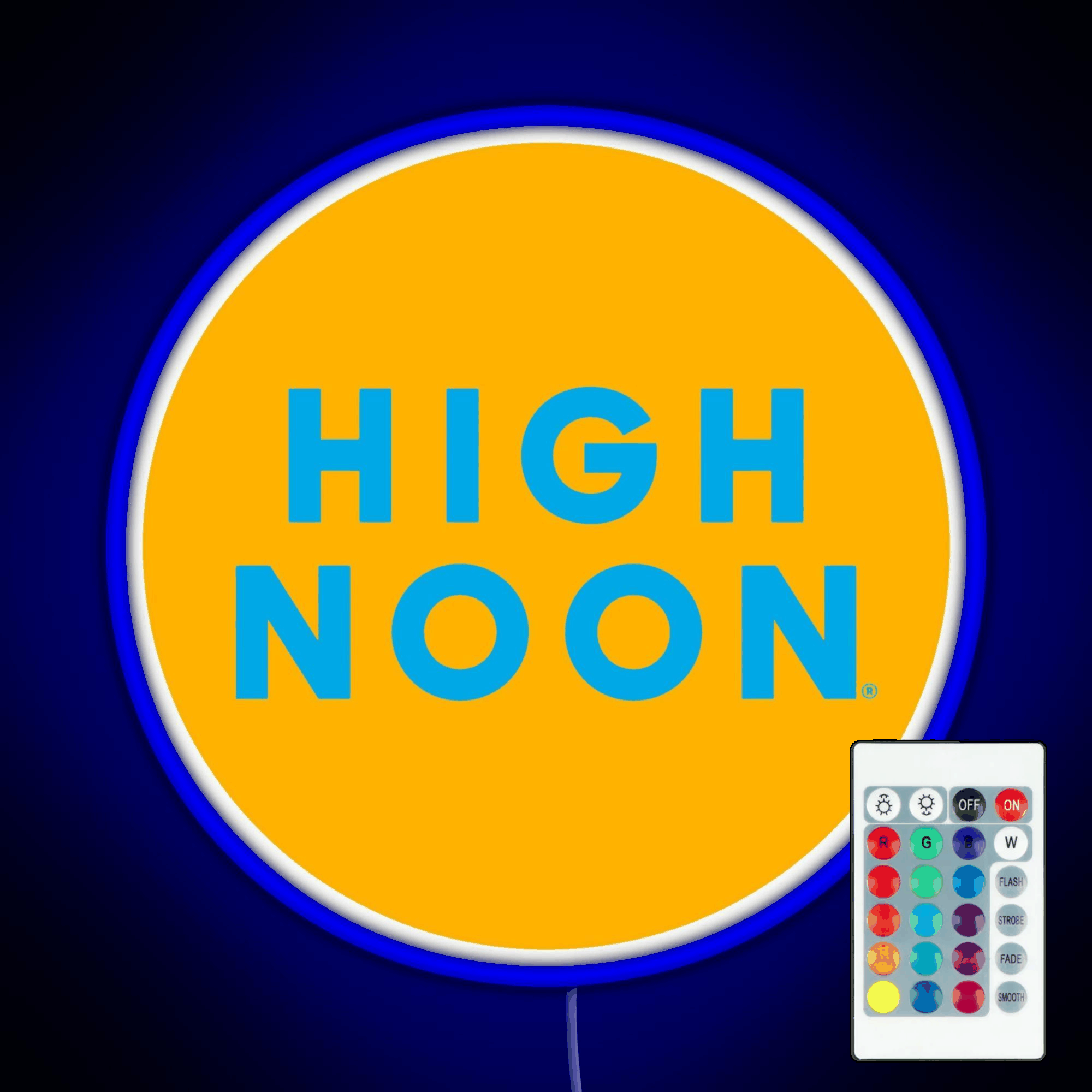 High Noon Rgb Led Neon Sign Pop Wall Art - Shineneon