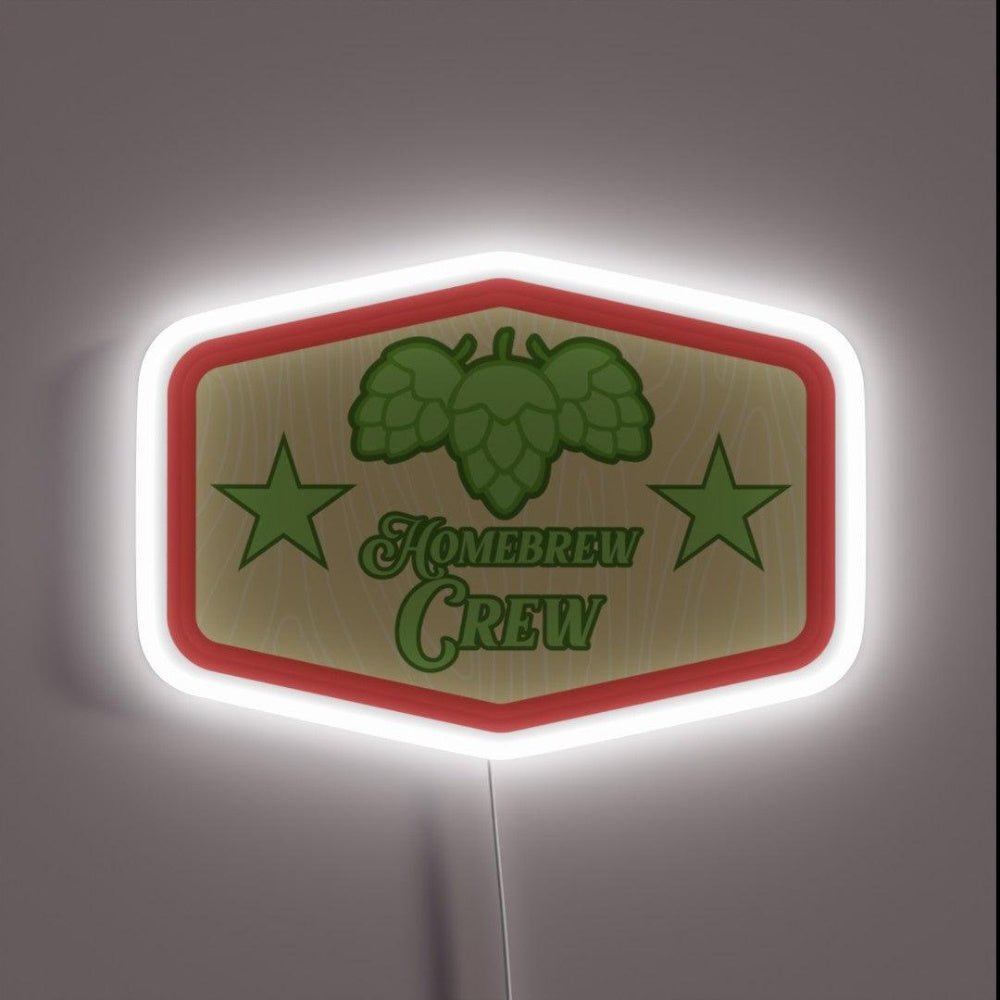 Homebrew Crew Badge Rgb Led Neon Sign - Shineneon