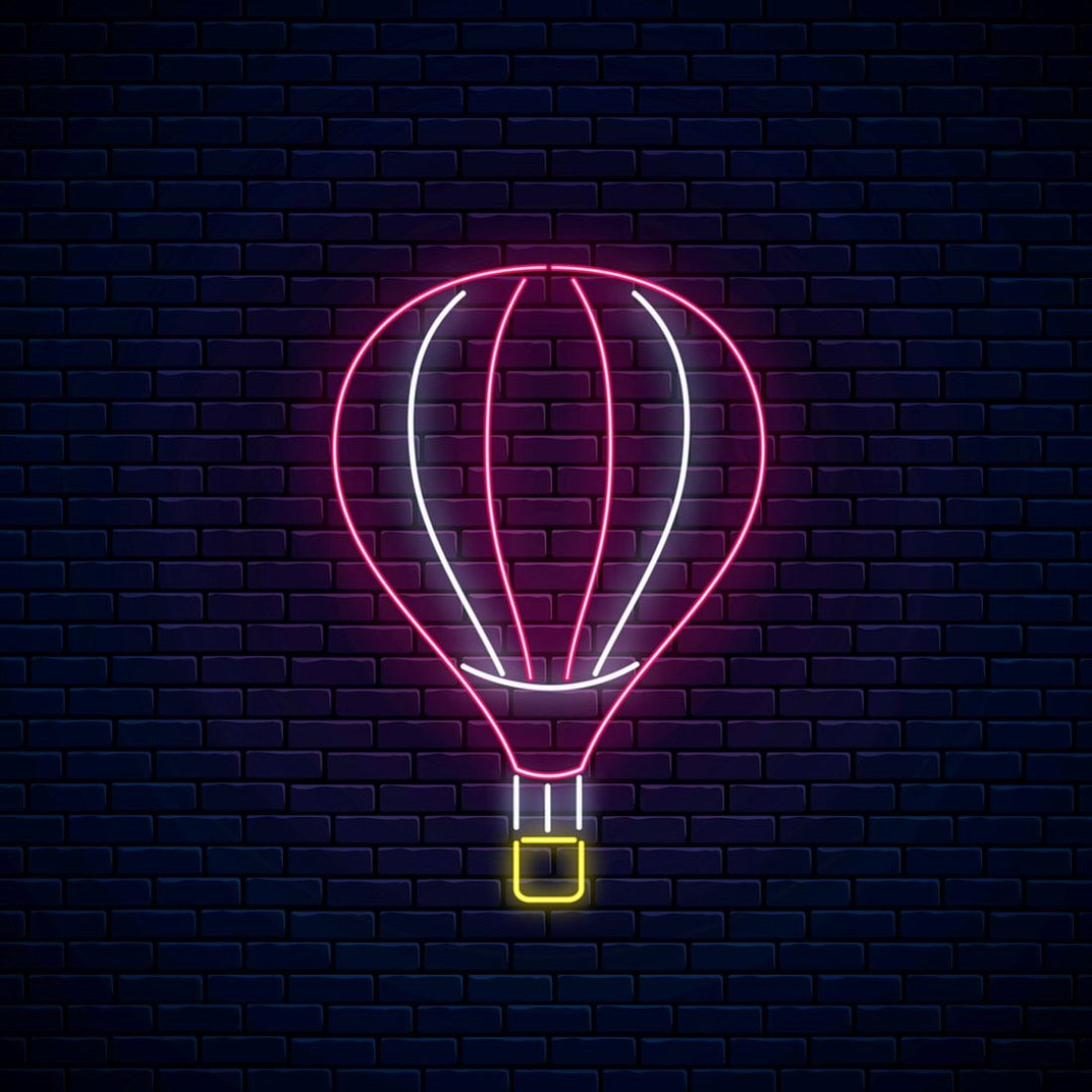 Hot Air Balloon Flying Led Sign Business Neon Sign – Shineneon