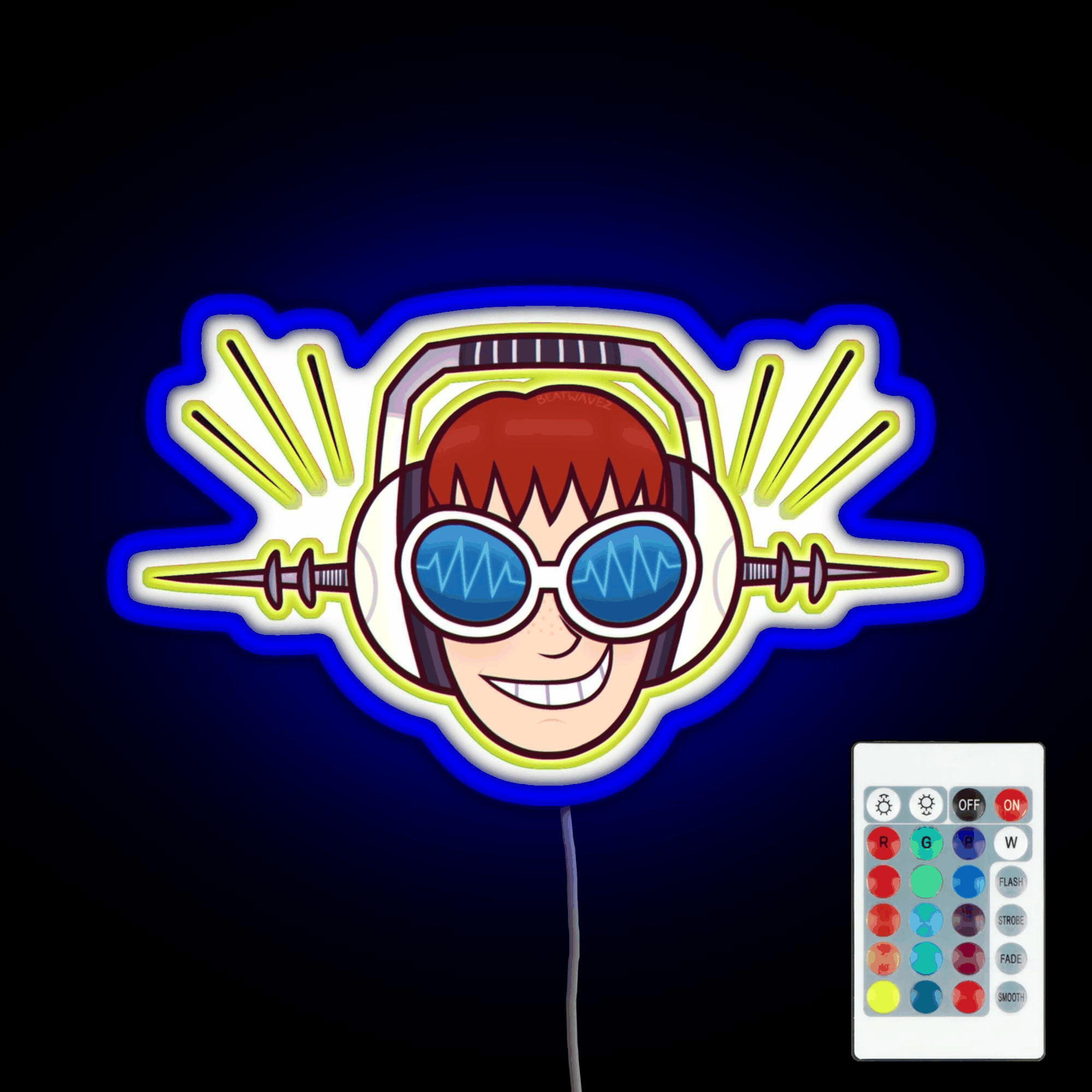 Jsrf Beat Rgb Led Neon Sign Pop Wall Art - Shineneon