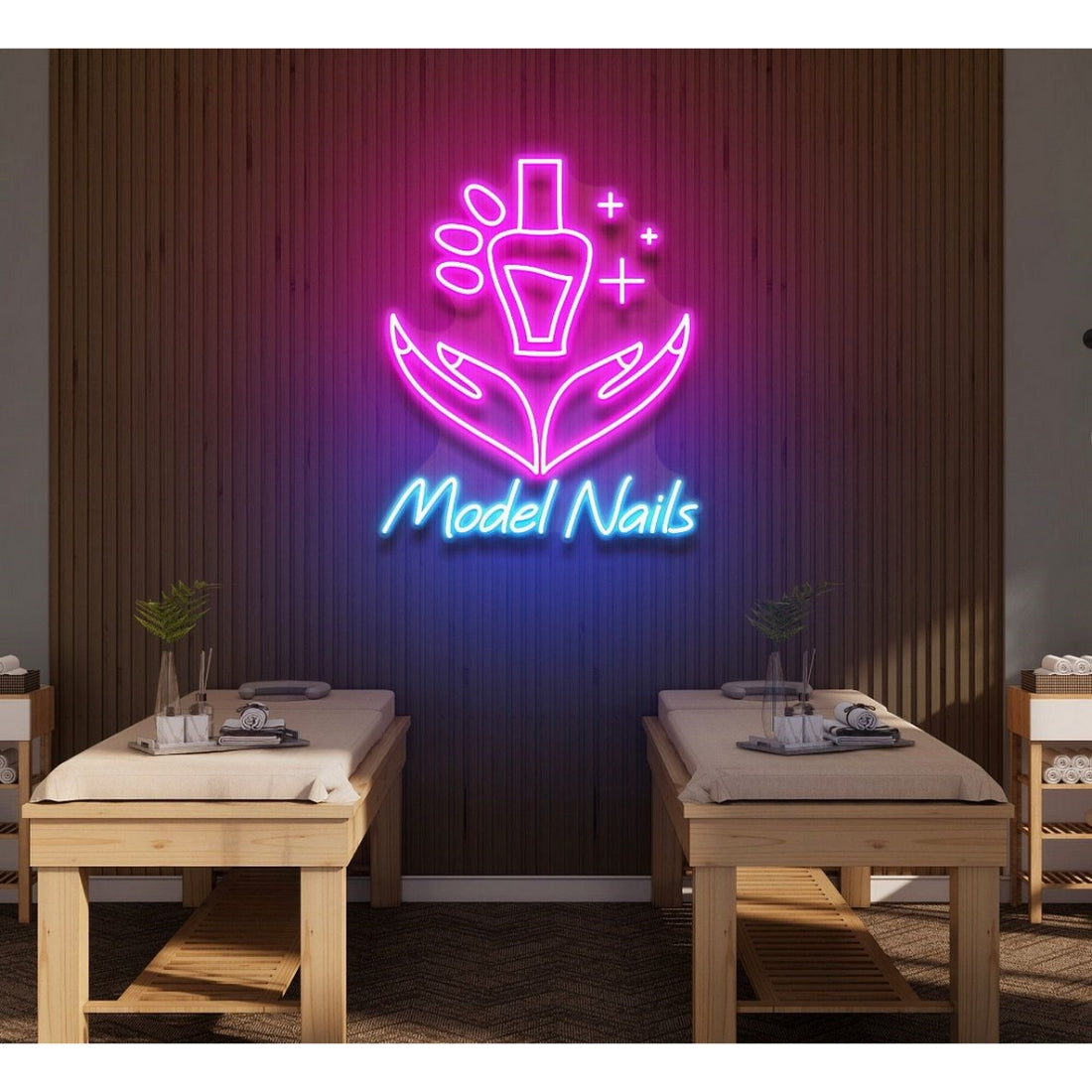 Model Nails Led Sign Business Neon Sign – Shineneon