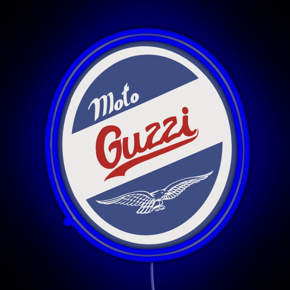 Moto Guzzi Rgb Neon Sign - Shineneon