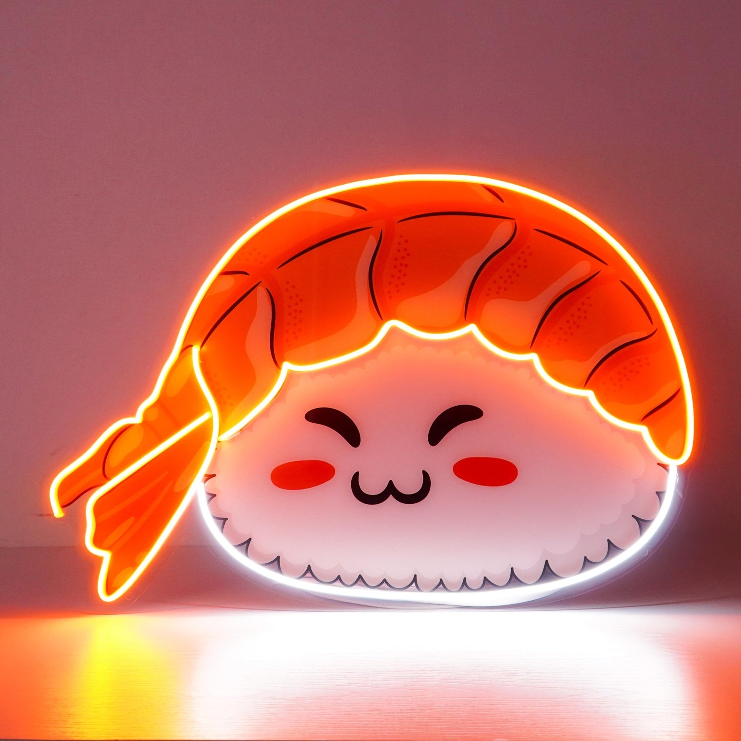 Nigiri Sushi Glowing Uv Printed Led Neon Sign Sushi Bar Acrylic Wall ...