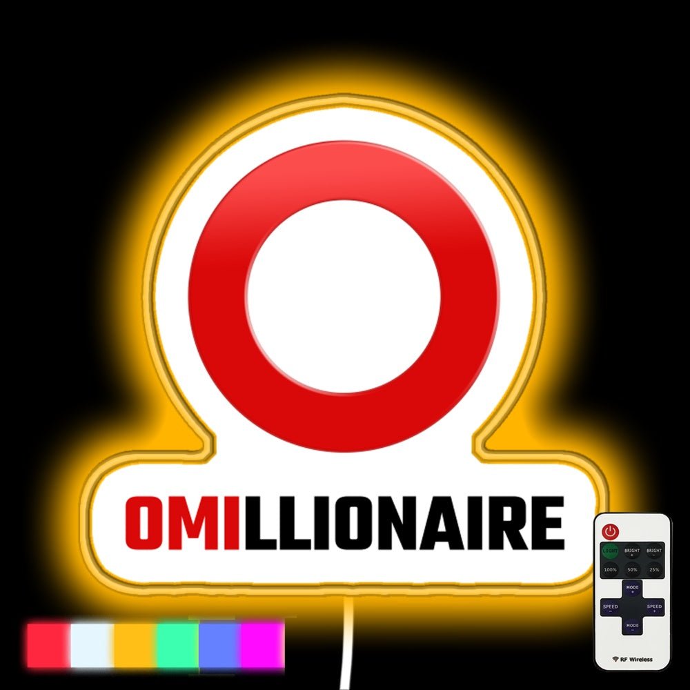 Omi Millionaire Veve Ecomi Fans Led Neon Sign - Shineneon