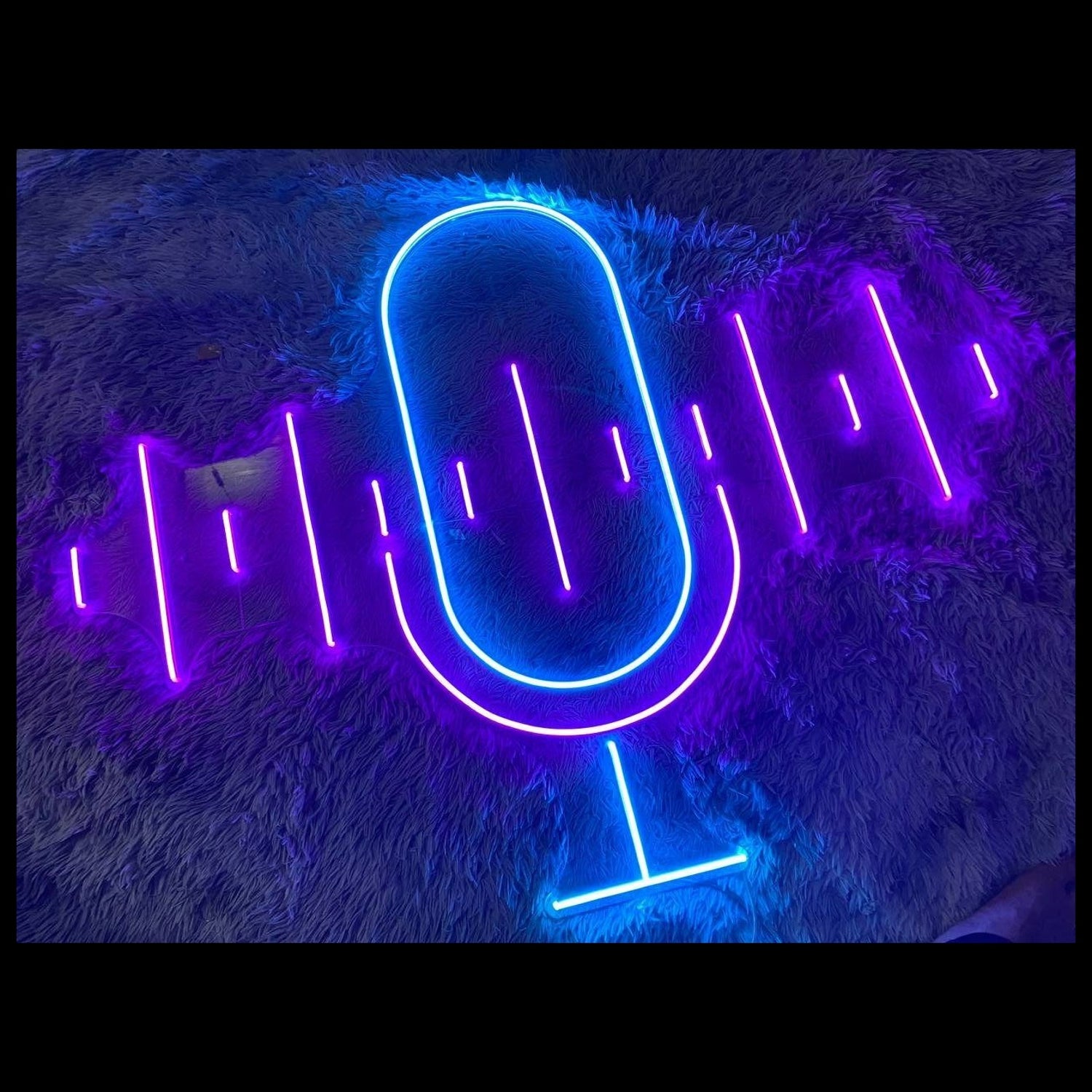 On Air Podcast Led Neon Sign Podcast Streamer Hanging Led Neon Sign ...