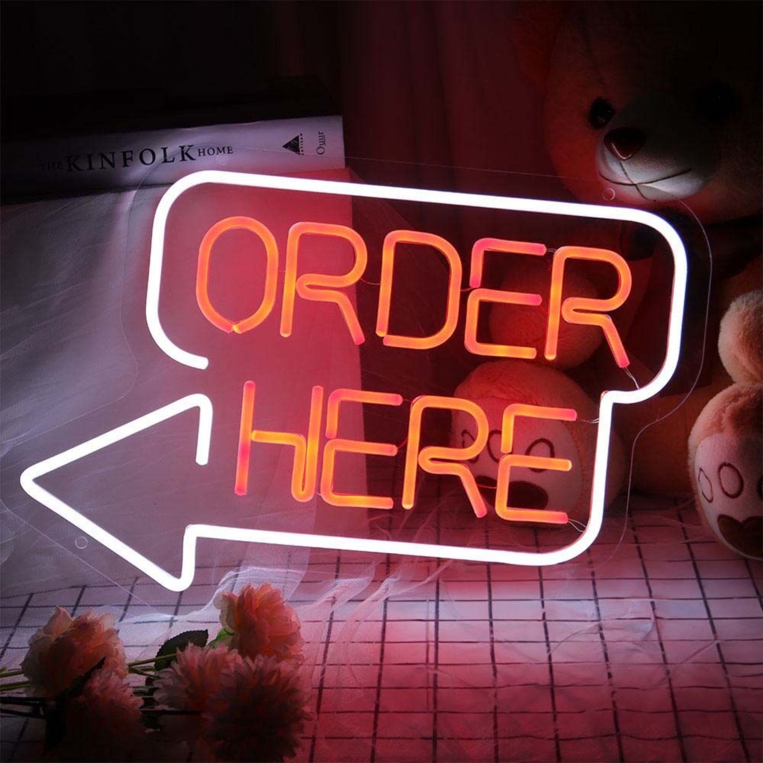Open Here Led Neon Sign - Shineneon
