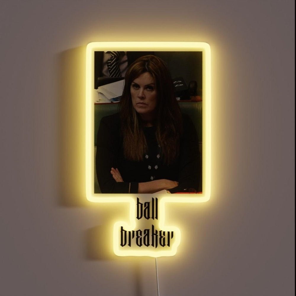 Peta Credlin Ball Breaker Rgb Led Neon Sign - Shineneon
