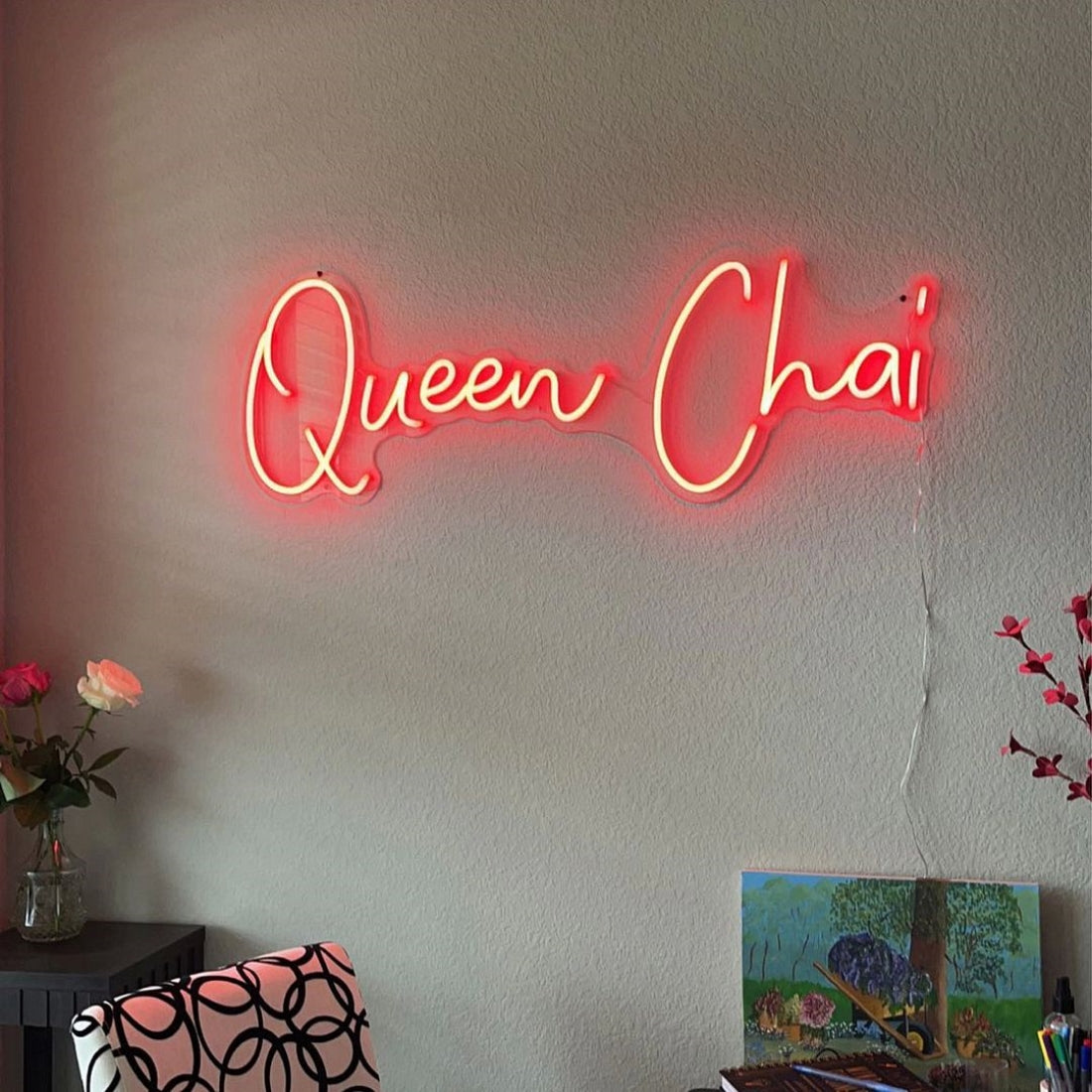 Queen Chai Led Sign Business Neon Sign – Shineneon