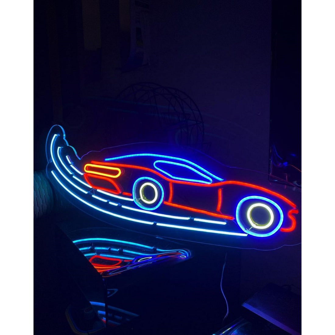 Racing Car Led Sign Business Neon Sign – Shineneon