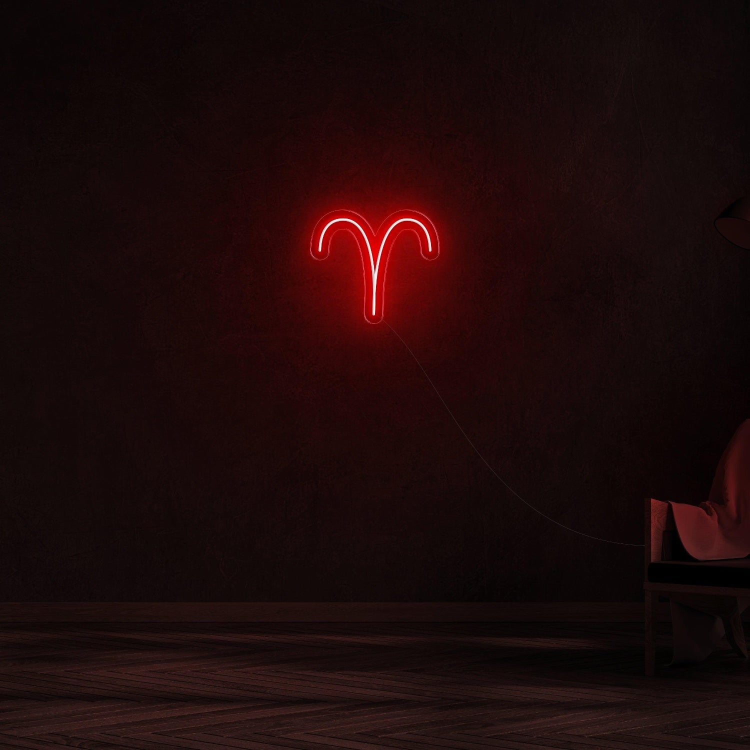 Red Aries Constellation Led Neon Sign For Modern Room Decor - Shineneon