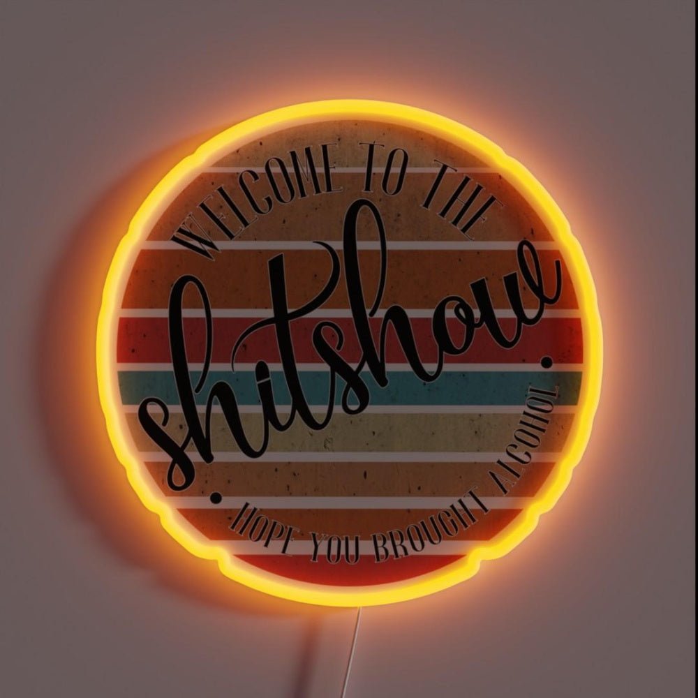 Shit Show Rgb Led Neon Sign - Shineneon