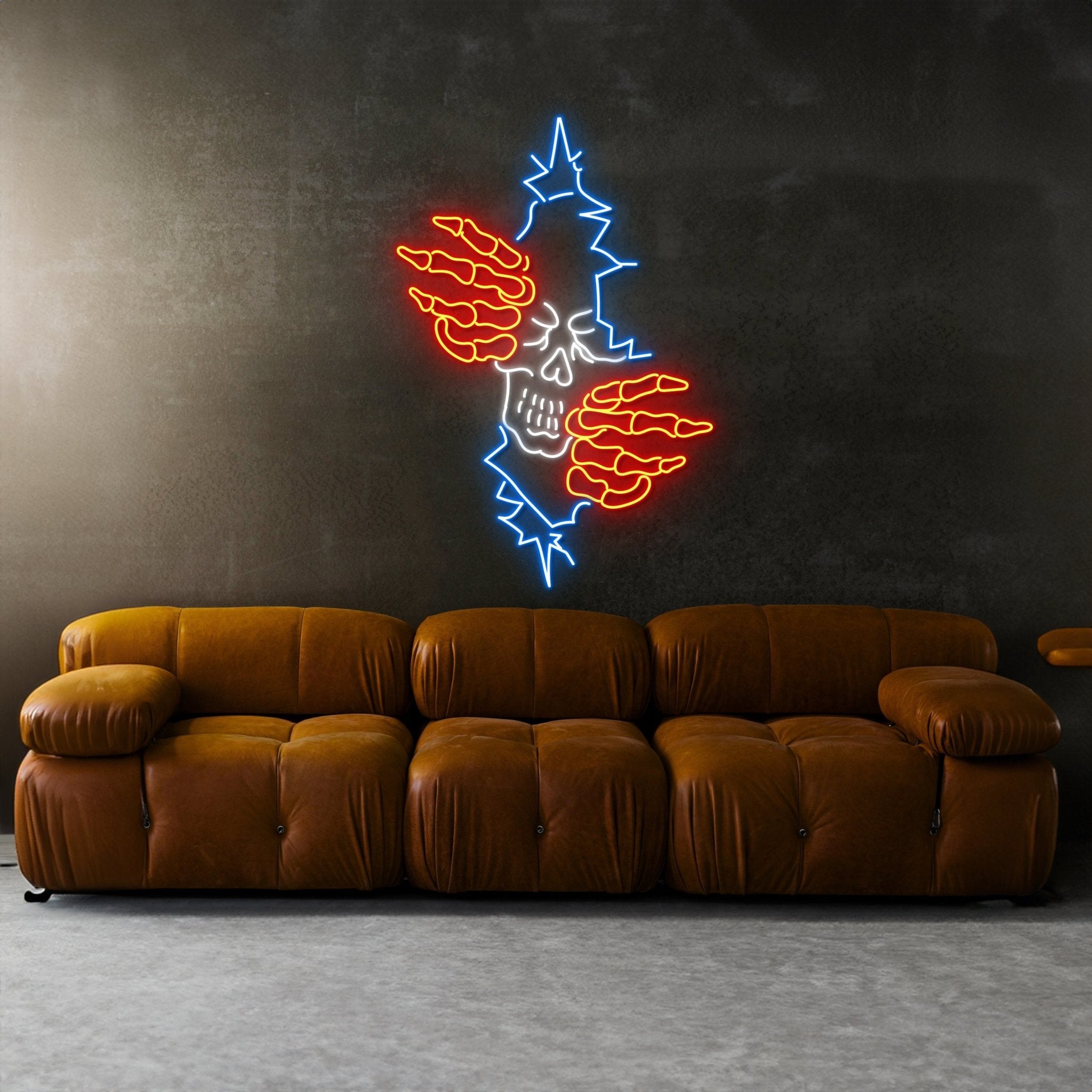Skull Breaking Led Neon Sign - Shineneon