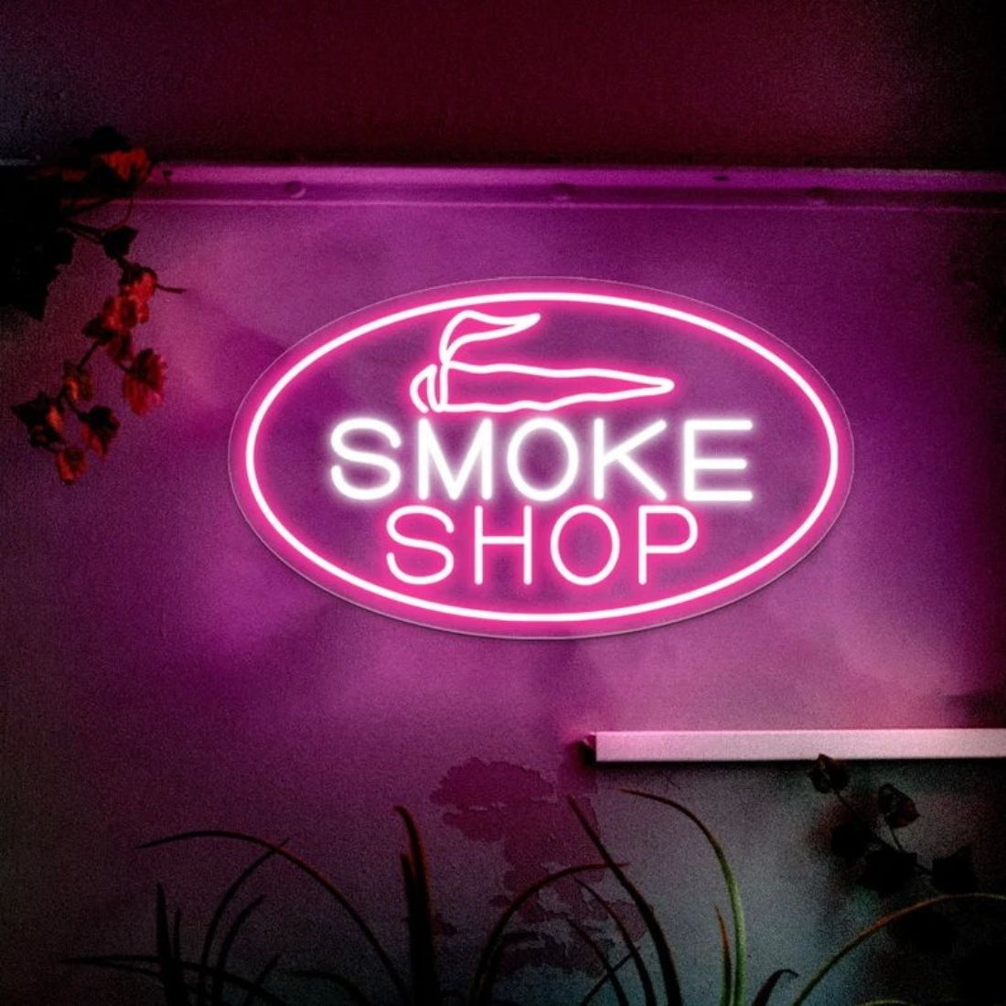 Smoke Shop Led Sign Business Neon Sign - Shineneon