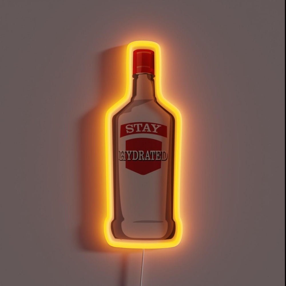 Stay Hydrated Rgb Led Neon Sign - Shineneon