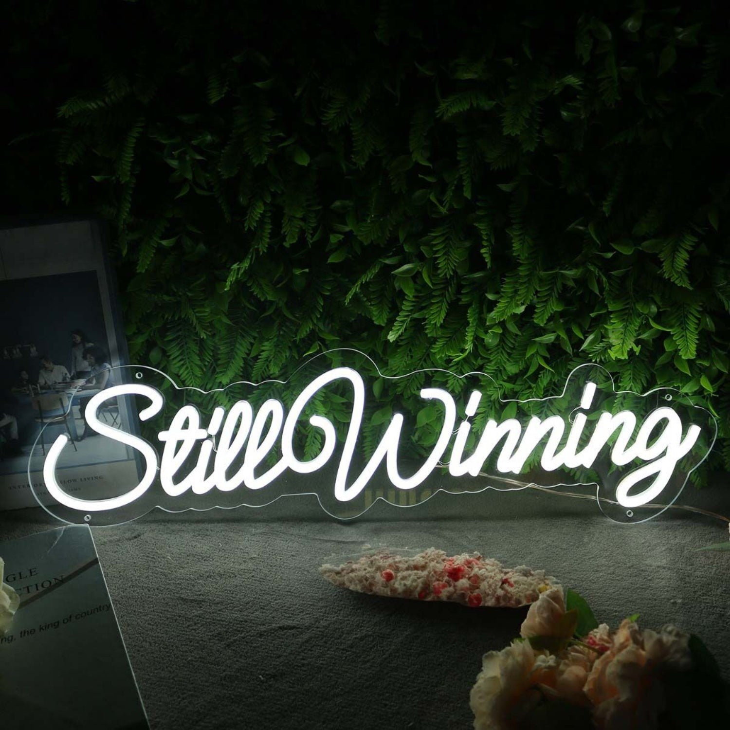 Still Winning White Led Neon Sign - Shineneon