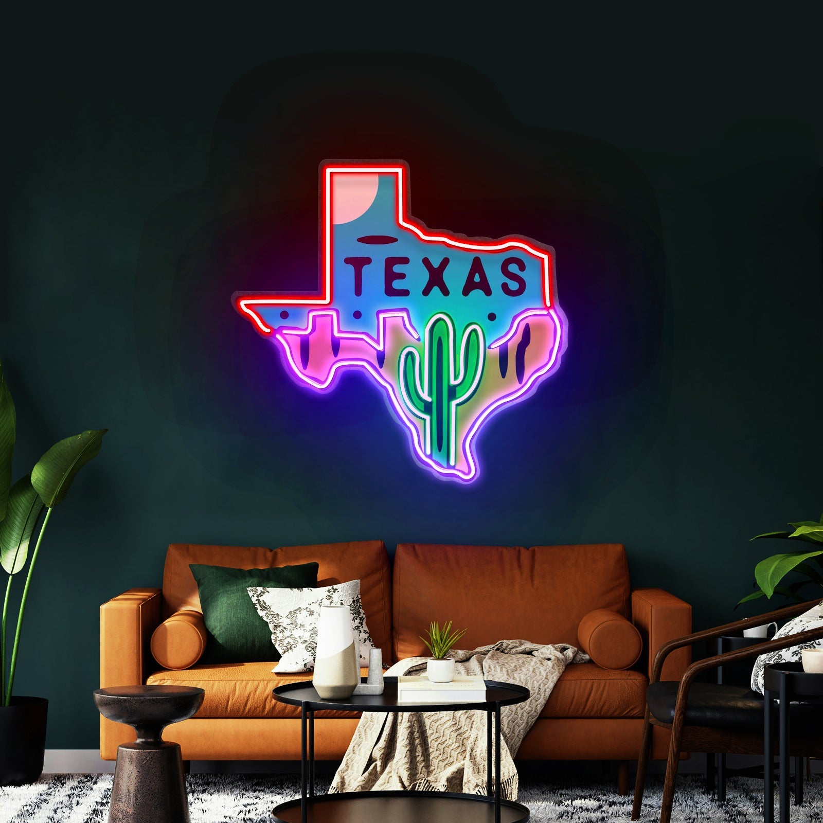 Texas Map Led Neon Sign Light Custom Led Signs - Shineneon