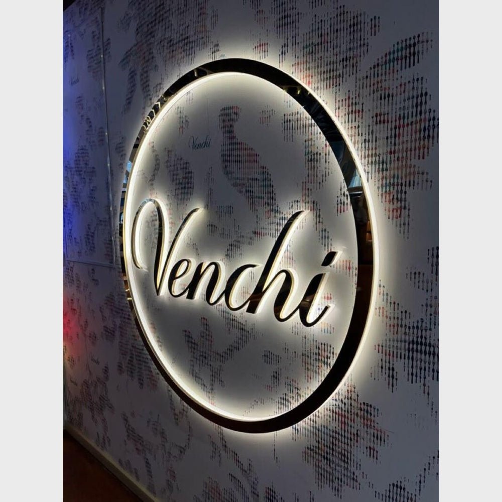 Venchi Acrylic Business Logo Sign - Shineneon