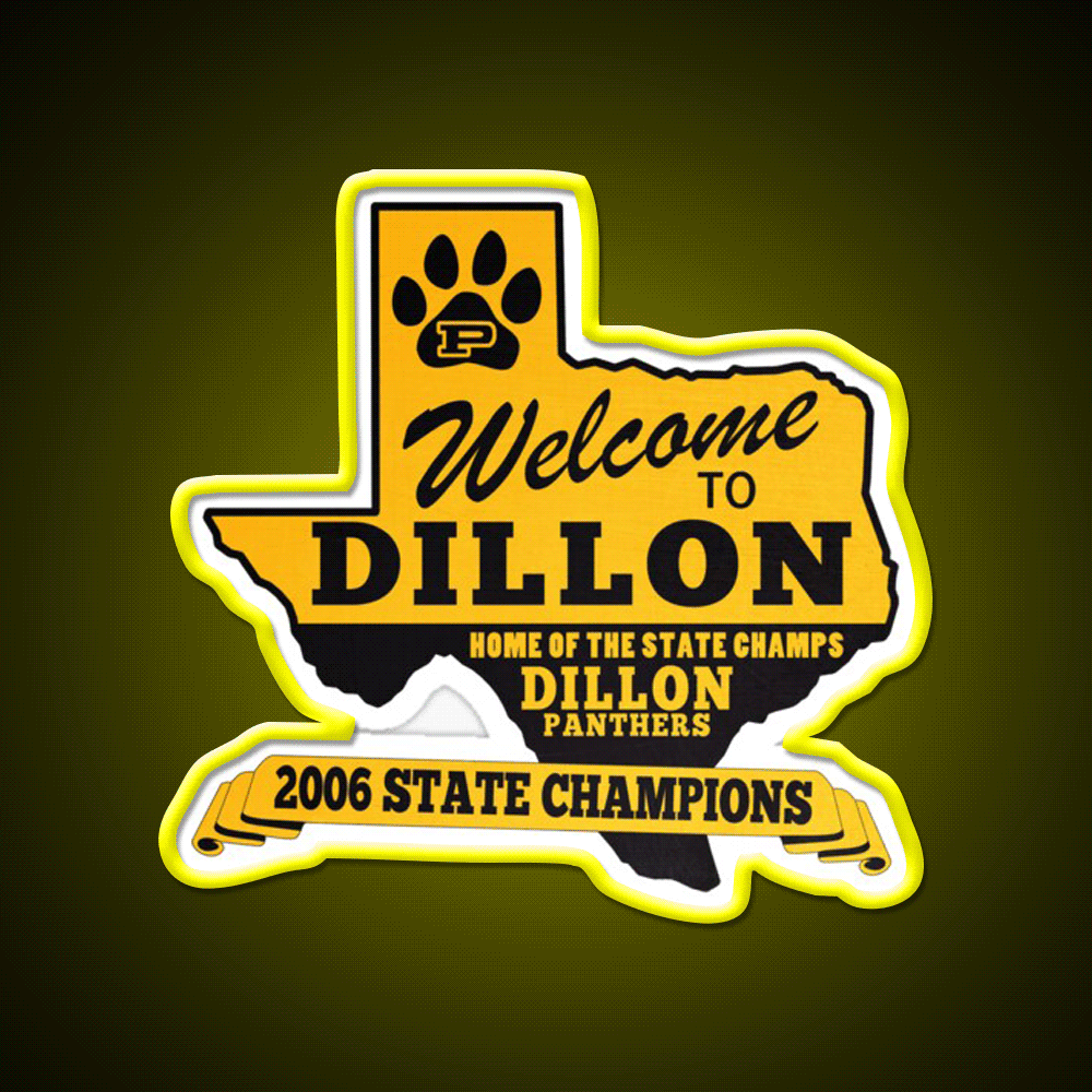Welcome To Dillon Welcome Led Neon Sign Open Sign Rgb Color – Shineneon